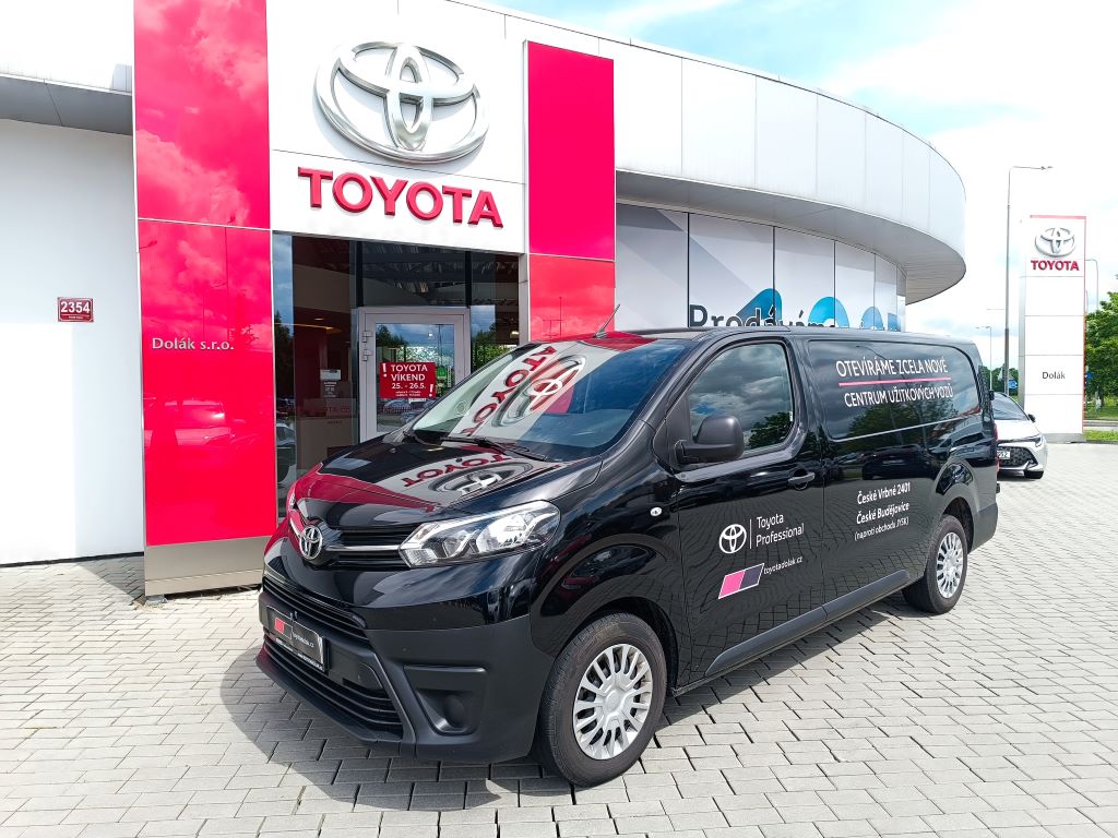 Nabídka vozu Toyota PROACE 2.0 Diesel 2023 559 900 Kč s DPH Toyota ...