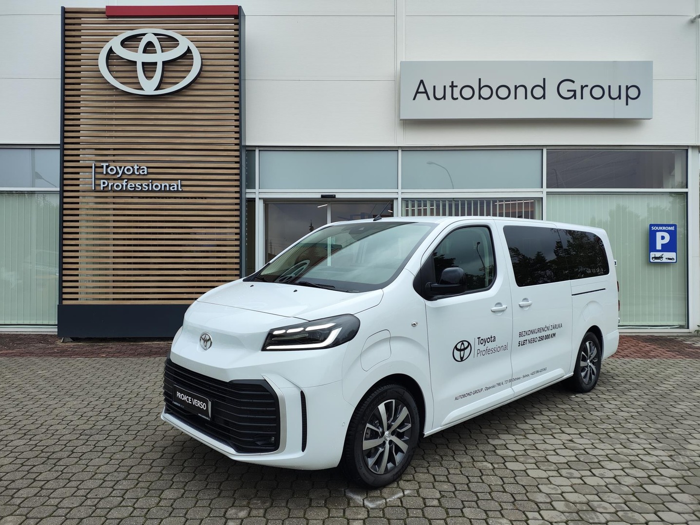 Nabídka vozu Toyota PROACE VERSO - Elektro 2025 1 161 600 Kč s DPH ...